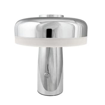 Lampe à poser en opale blanc Morph | Maisons du Monde