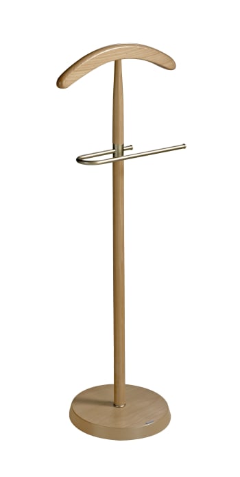 Galán de noche de madera de haya cerezo 111x44x30 cm Oxford | Maisons ...