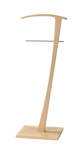 Galán de noche de madera de haya nogal 115x46x48 cm Lindes | Maisons du ...