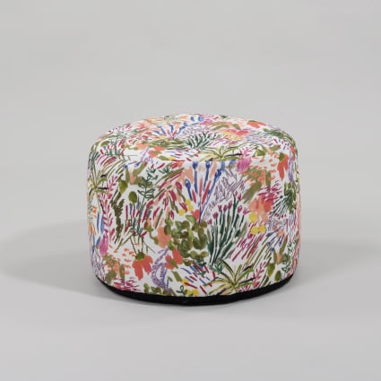 Pouf mou en coton multicolore Joyce | Maisons du Monde