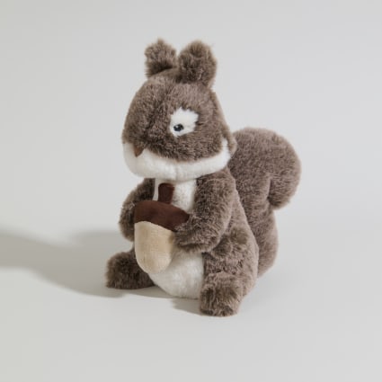 Peluche scoiattolo color tortora, écru e marrone | Maisons du Monde