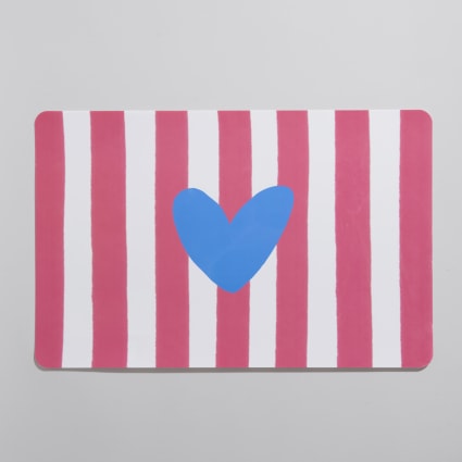 Set de table tricolore Love Club | Maisons du Monde