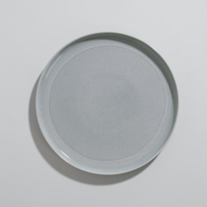 Assiette plate en céramique verte Gabrielle | Maisons du Monde