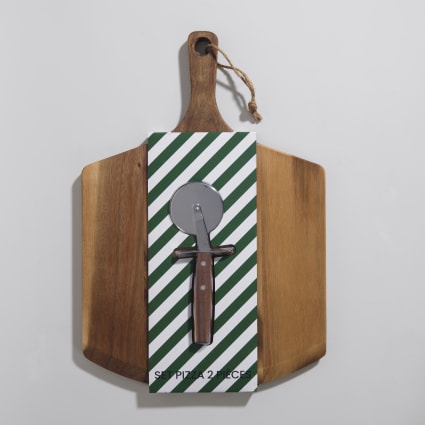 Tábua de pizza de madeira de acácia Gina | Maisons du Monde