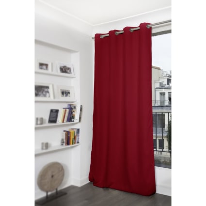 Tenda termica oscurante con occhiellis rossa mc330 140x300 cm Origins ...