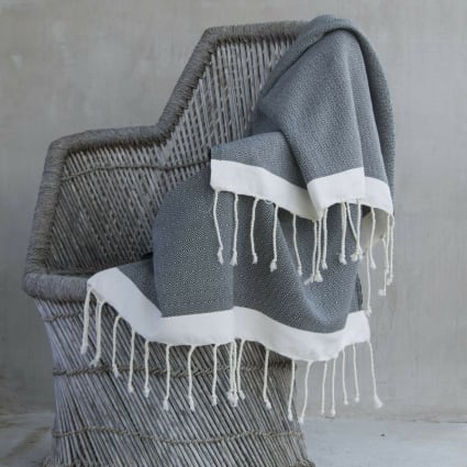 Plaid aus Baumwolle Courchevel | Maisons du Monde