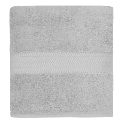 Sserviette de toilette 550 g/m² gris perle 50x100 cm Luxury | Maisons ...
