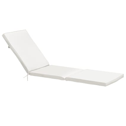 Coussin bain de soleil 1 place en polyester écru Picchu | Maisons du Monde