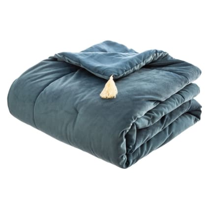Edredon polyester bleu autres | Maisons du Monde