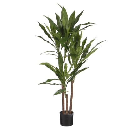 Plante artificielle Vert Polyester H100xl70xL70cm Dracaena | Maisons du ...
