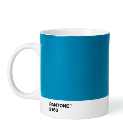 Taza de porcelana azul 2150C PANTONE | Maisons du Monde