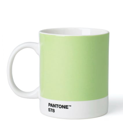 Taza de porcelana verde claro 578C PANTONE | Maisons du Monde