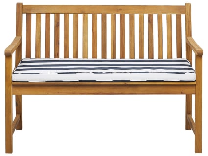 Moderna panchina da giardino in legno di acacia Vivara | Maisons du Monde