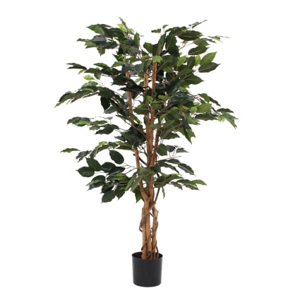 Plante artificielle Vert Polyester H110xl65xL65cm Ficus | Maisons du Monde
