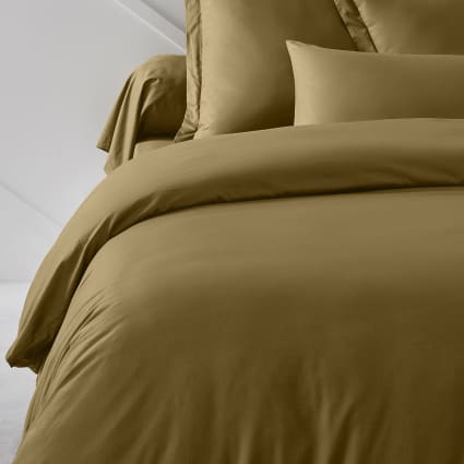 Uni-Spannbettlaken Bio-Baumwolle 180x200 cm Organic | Maisons du Monde