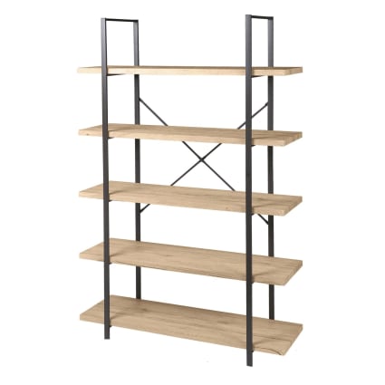 Etagère 5 niveaux design industriel noir Dock | Maisons du Monde