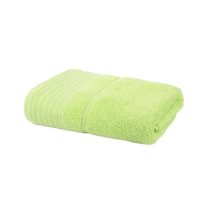 Toalla de rizo 100% algodón, 70x140cm. Color verde Mevak baño | Maisons ...