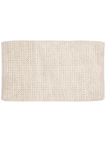 Alfombrilla de baño ivory 70x120 Lynn | Maisons du Monde