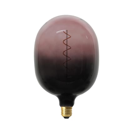 Bombilla LED E27 rosa y gris de 4 W y 150 lm Coriandoli | Maisons du Monde