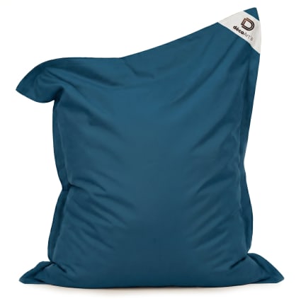 Sitzsack XXL für innen und außen, abnehmbarer Bezug 140x180cm, blau ...