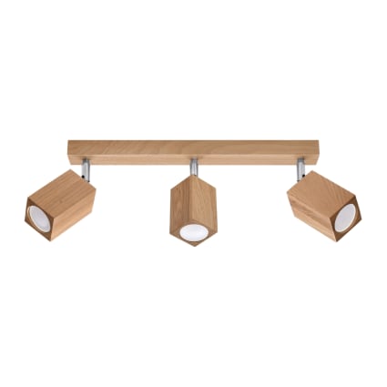 Plafonnier Bois Chêne GU10 3 Keke Keke | Maisons du Monde
