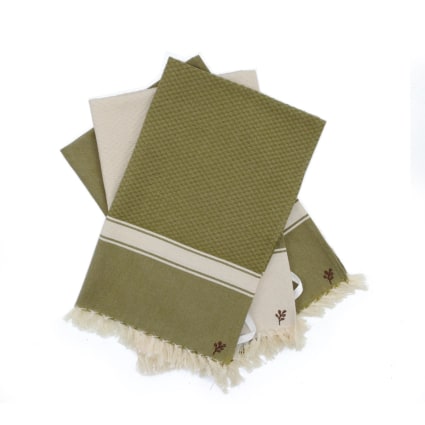 Set di 3 strofinacci cotone cm Marsa | Maisons du Monde