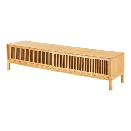 Fernsehschrank aus Bambus 38 x 160 x 40 cm, in Naturfarbe VIDEBÆK ...