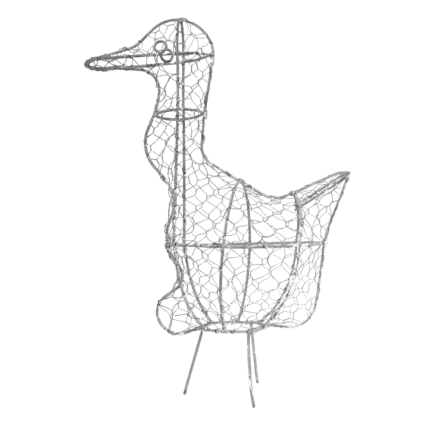 Taupière en métal gris 34 x 18 x 42 cm | Maisons du Monde
