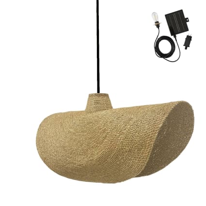 Colgante solar beige d93cm Kleia | Maisons du Monde
