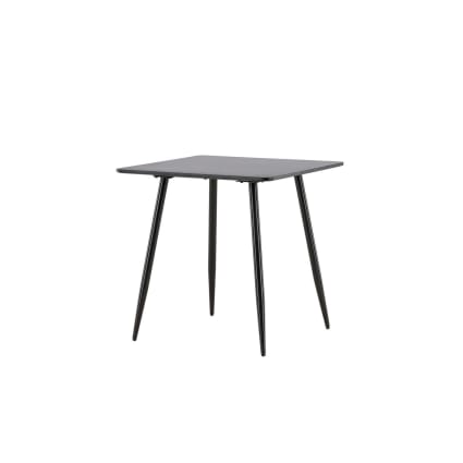Table à manger en bois moderne PONA noir 75x75x75cm Pona | Maisons du Monde