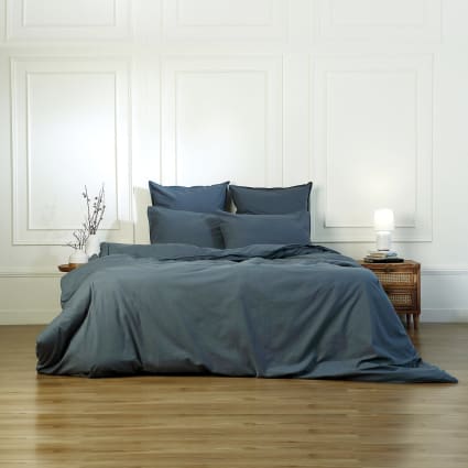 Housse de couette coton lavé Luna | Maisons du Monde