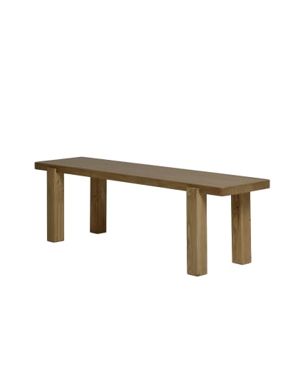 Panca in legno marrone 140 cm Busk | Maisons du Monde
