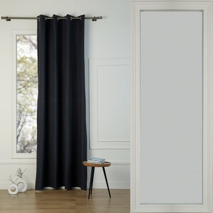 Rideau occultant à oeillets toile de coton Jules | Maisons du Monde