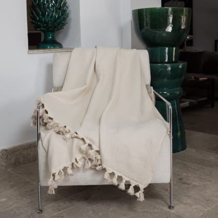 Plaid coton Megeve | Maisons du Monde