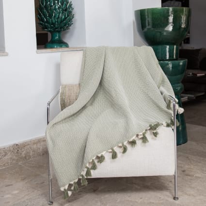 Plaid coton Megeve | Maisons du Monde