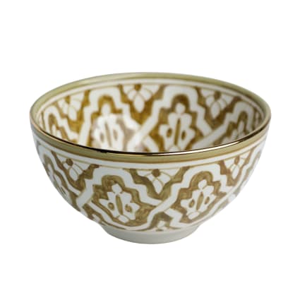 Bol rond en céramique vert D20CM Fassia | Maisons du Monde