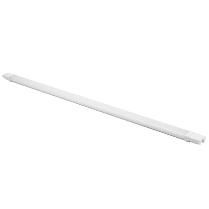 Plafonnier LED, métal, L:120 cm, blanc | Maisons du Monde