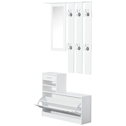 Ensemble de meubles d'entrée design contemporain Homcom | Maisons du Monde