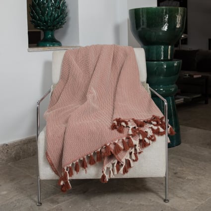 Plaid coton Megeve | Maisons du Monde