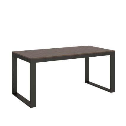 Table extensible 90x180/440 cm effet bois noyer Tecno evolution ...