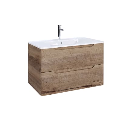 Meuble de salle de bains effet bois Jota | Maisons du Monde