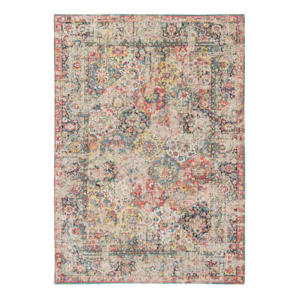 Tapis salon et chambre tissé plat 170x240 cm Multicolore Antiquarian ...