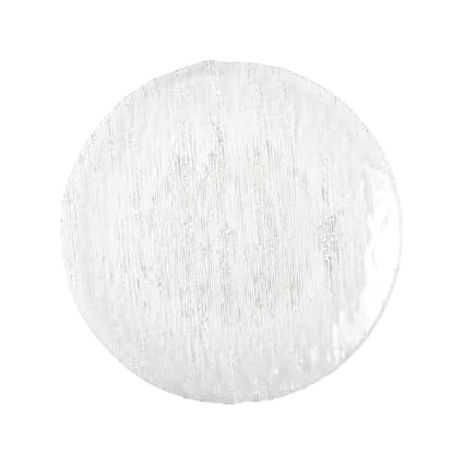 Plato plano transparente 28cm - lote de 6 | Maisons du Monde