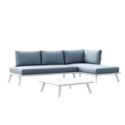 Canapé de jardin design en aluminium TINY | Maisons du Monde