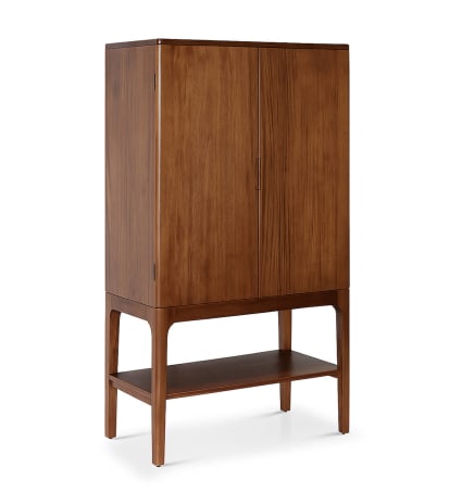 Aparador de madera marrón alt.160 cm Oporto | Maisons du Monde