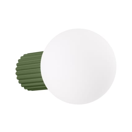 Applique Aluminium Vert Olive G9 1 Halo Halo | Maisons du Monde