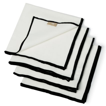 Set di 4 tovaglioli lino cm Ernest | Maisons du Monde
