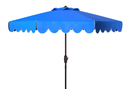 Parasol en métal bleu Dorinda | Maisons du Monde