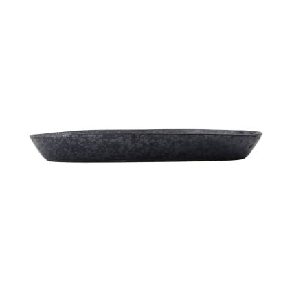 Plateau en grès noir 38cm Pion | Maisons du Monde