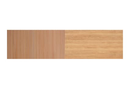 Tête de lit pour lit 140 cm chêne doré impression chêne 67x225x3 cm ...